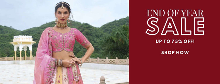 Indian Clothing Online- Buy Sarees, Salwar Suits, Lehengas-Inddus ...