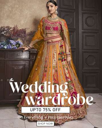 Indian Clothing Online- Buy Sarees, Salwar Suits, Lehengas-Inddus ...