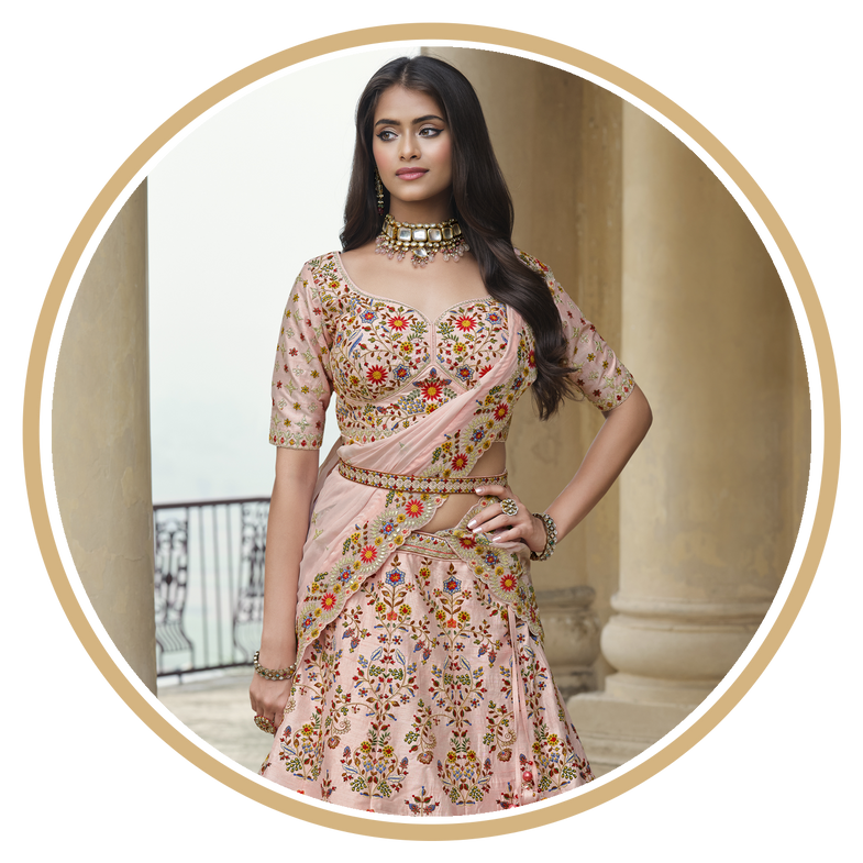 Indian Clothing Online- Buy Sarees, Salwar Suits, Lehengas-Inddus ...