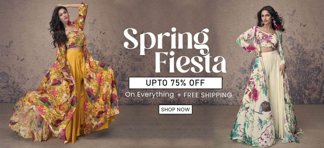 Indian Clothing Online- Buy Sarees, Salwar Suits, Lehengas-Inddus ...